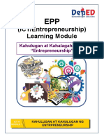 Epp 4 Module (1st Quarter) - Entrep-Ict | PDF