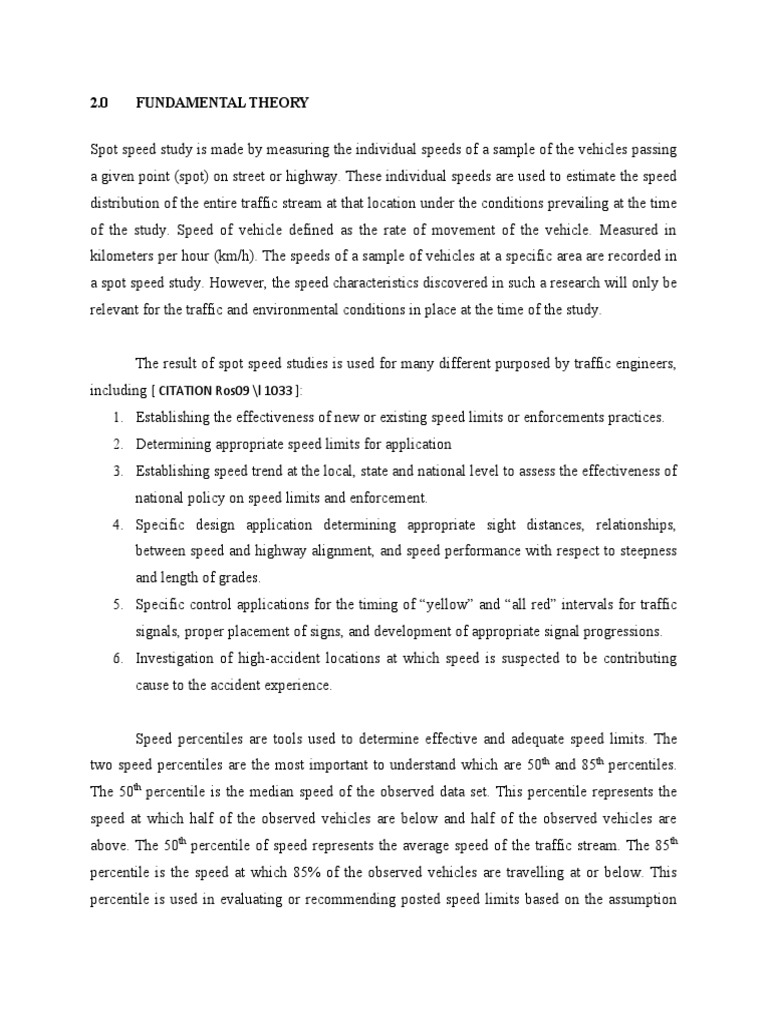 2.0 Fundamental Theory: (CITATION Ros09 /L 1033) | PDF | Mean | Percentile