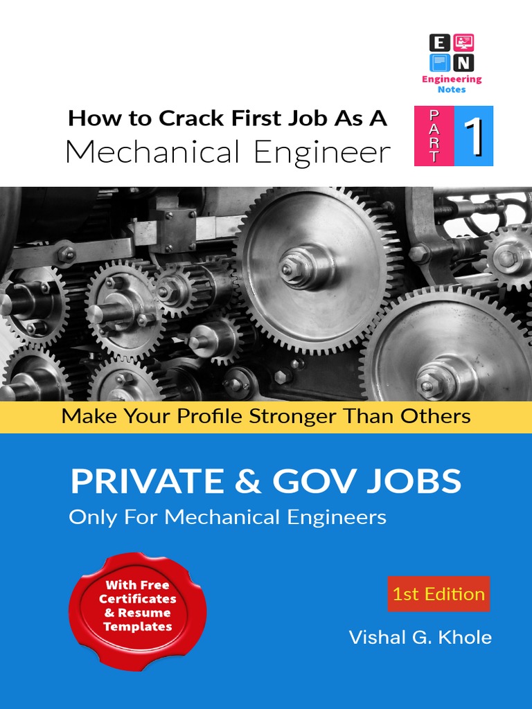 First Job Guide for Mechanical Engineers | PDF | Engineer | Engineering