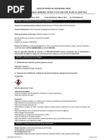 MSDS Zetanil | PDF | Agua | Ecología