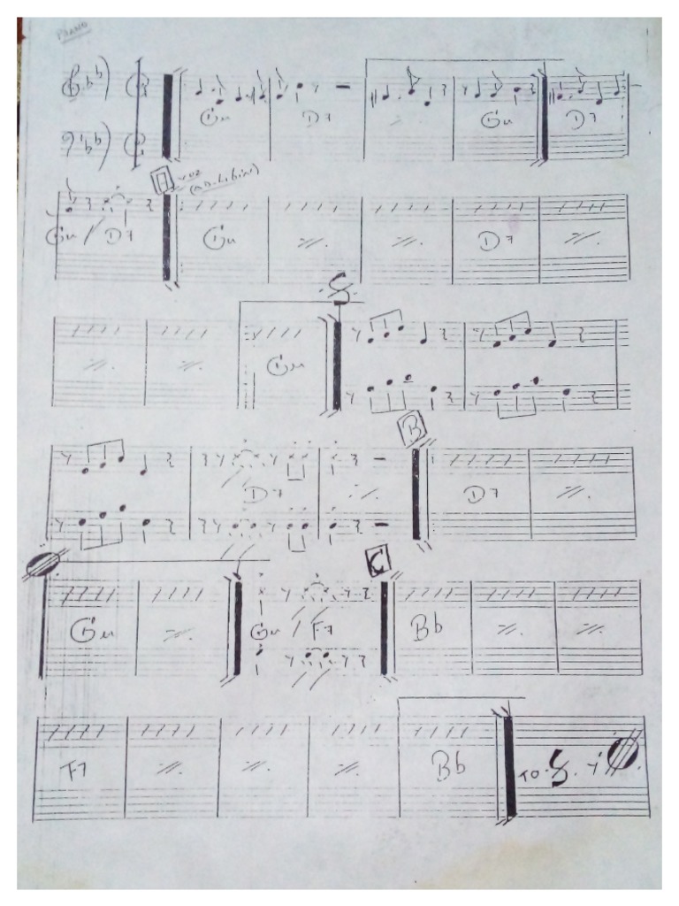 Bilongo (Piano) Sext La Playa | PDF