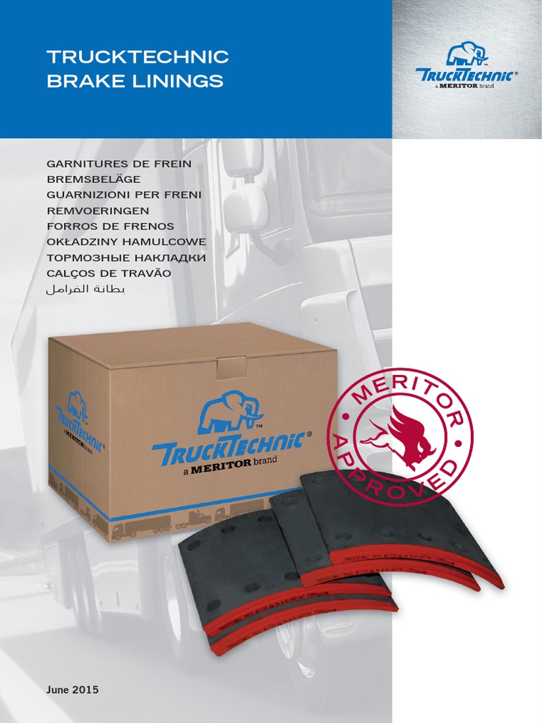 TruckTechnic Brake Linings | PDF