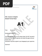 Stage 3 Hippo Exam Sample Test | PDF