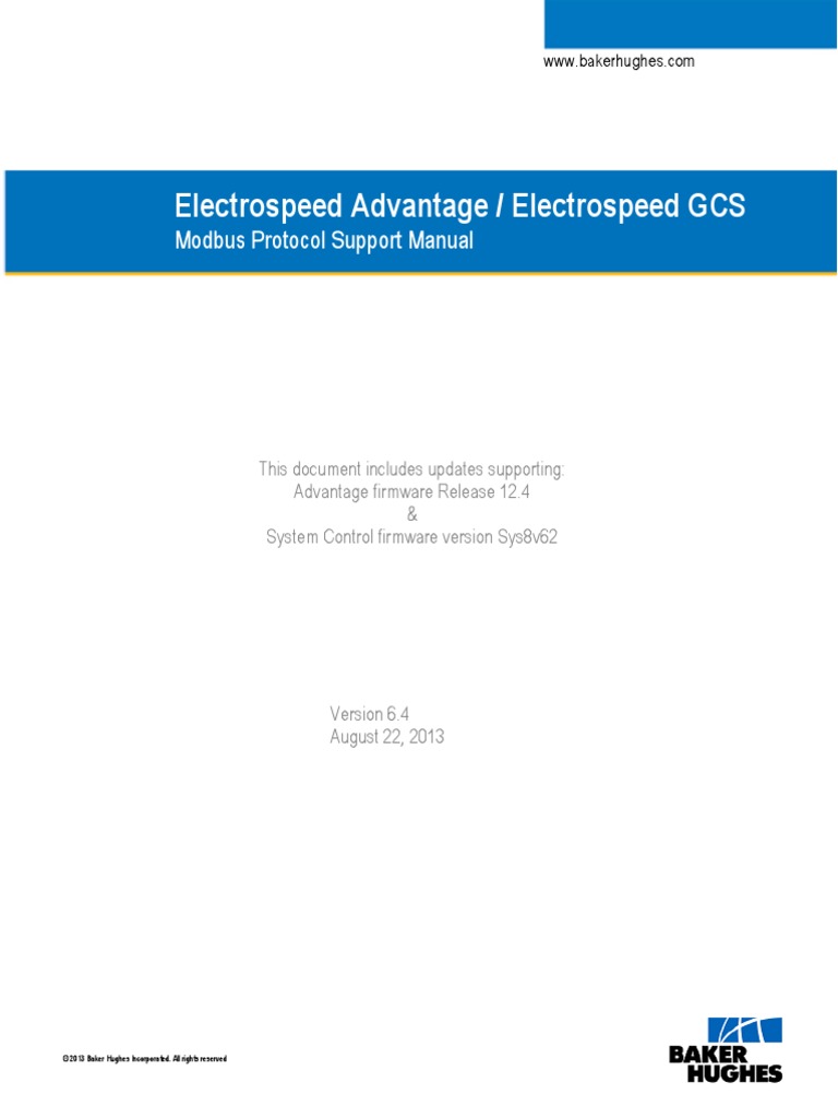 Protocolo Modbus - VSD Adv & GCS | PDF | Programmable Logic Controller | Input/Output