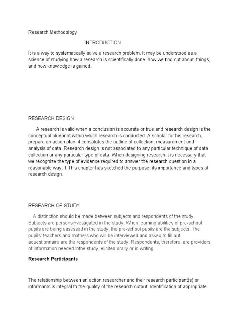 Chapter 3: Research Methodology Overview | PDF | Survey Methodology ...