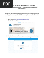 (Updated) Panduan Penggunaan Aplikasi Tes Bahasa PPB UIN Jakarta | PDF