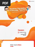 Positive Discipline | PDF | Teachers | Applied Psychology