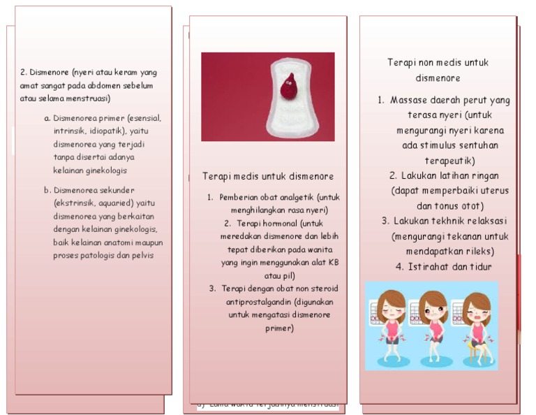 Leaflet Menstruasi | PDF