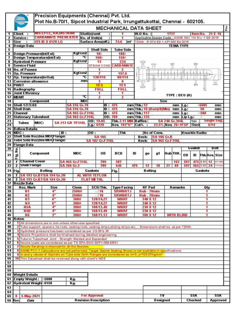 Precision Equipments (Chennai) Pvt. Ltd. Plot No.B-70/1, Sipcot ...