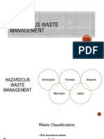 Waste Management Matrix | PDF | Waste Management | Hazardous Waste