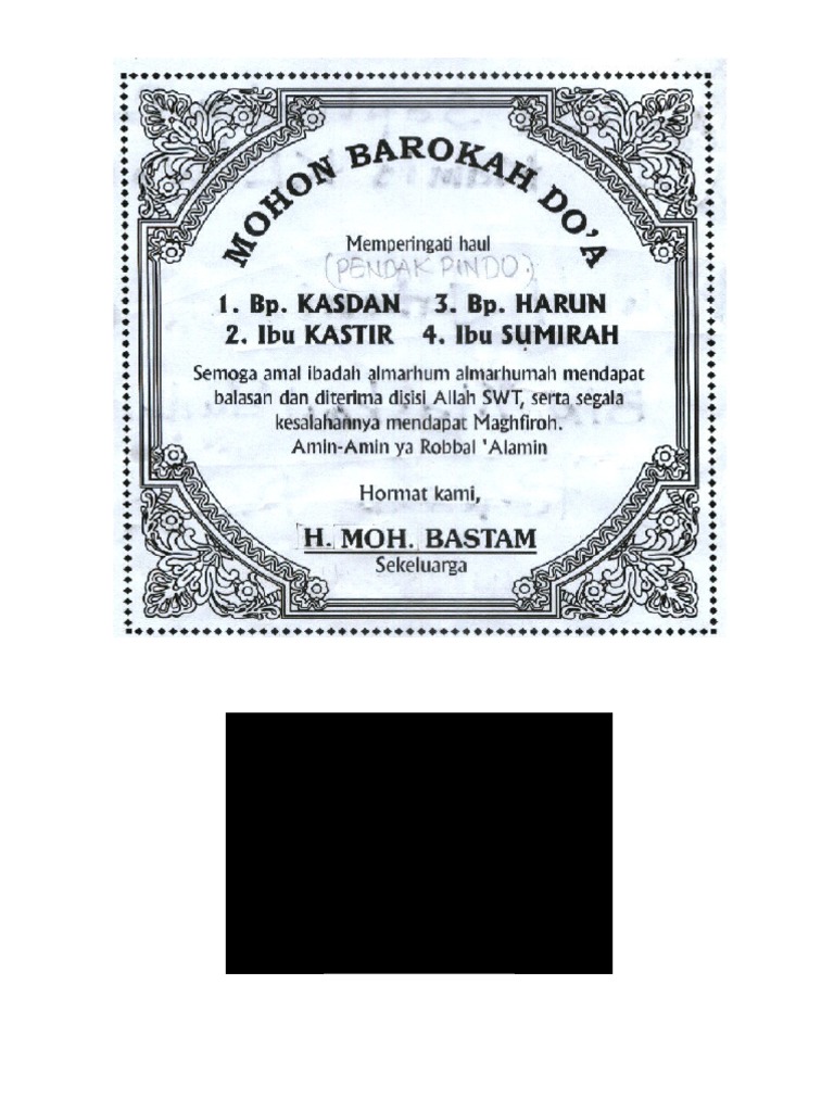 Kirim Doa Kardus 100 | PDF