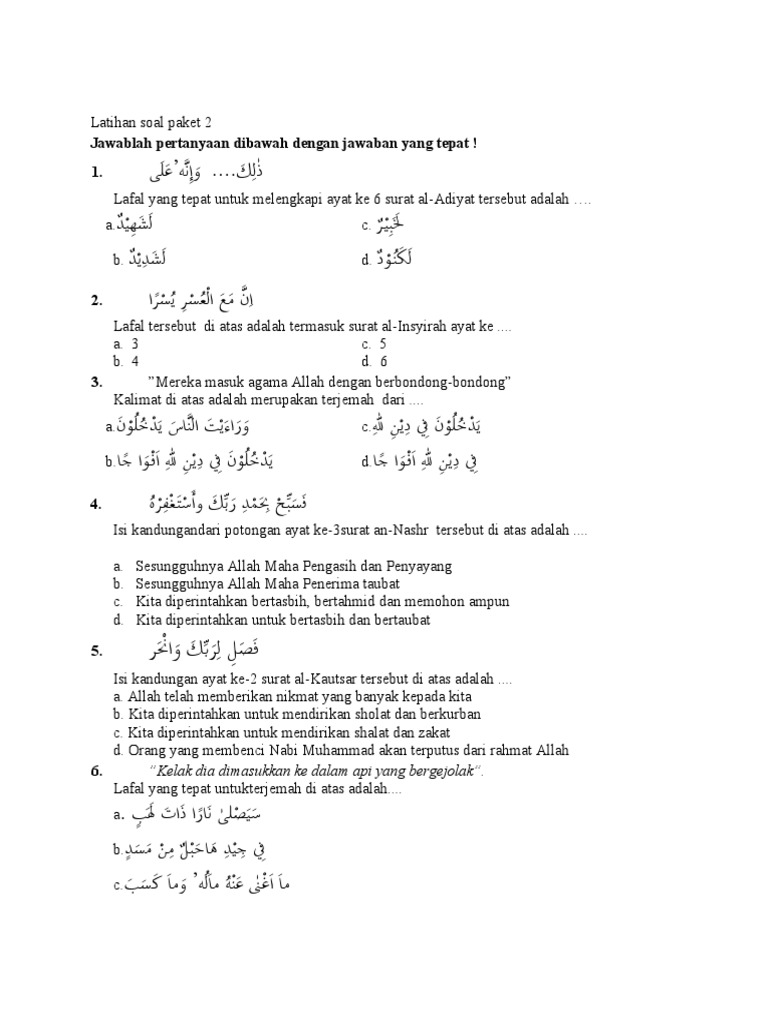 Latsol Bimida Paket 2 | PDF