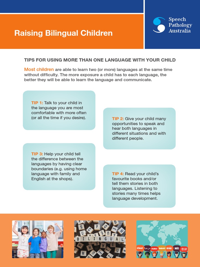 Tips for Raising Bilingual Children: A Guide to Using More Than One Language Effectively | PDF ...