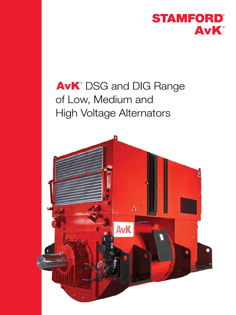 AvK Product Brochure | PDF | Electric Power | Mechanical Engineering