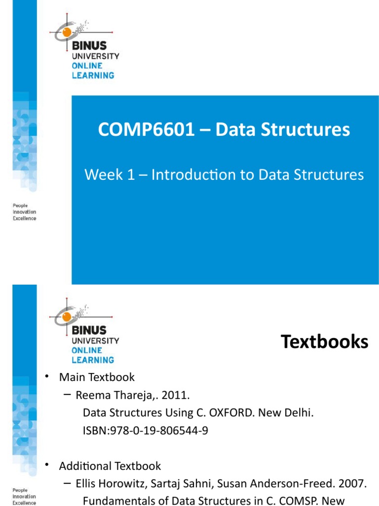 Ppt1 Introduction To Data Structure Pdf Pointer Computer Programming Array Data Structure
