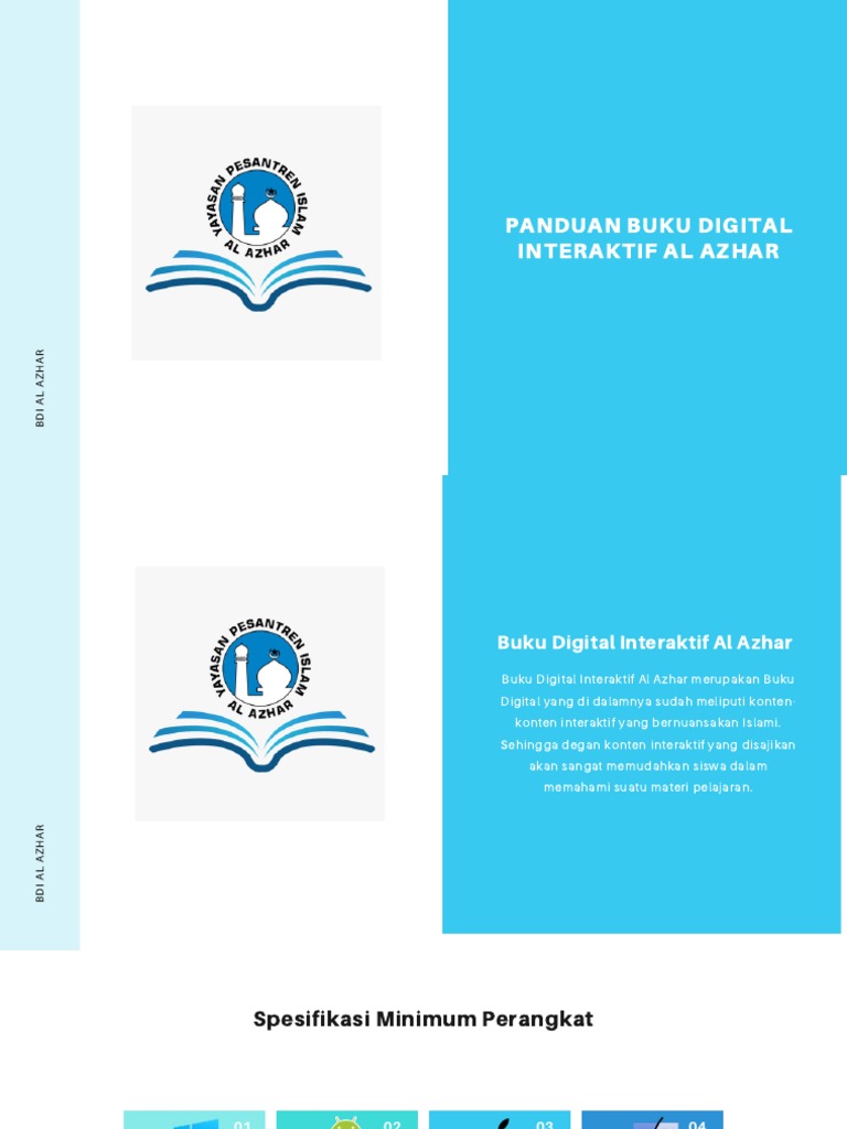 Panduan Buku Digital Interaktif Al Azhar | PDF