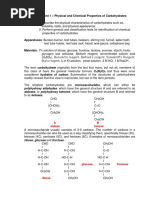 Practical 1 - Qualitative Analysis of Carbohydrates-Final | PDF ...