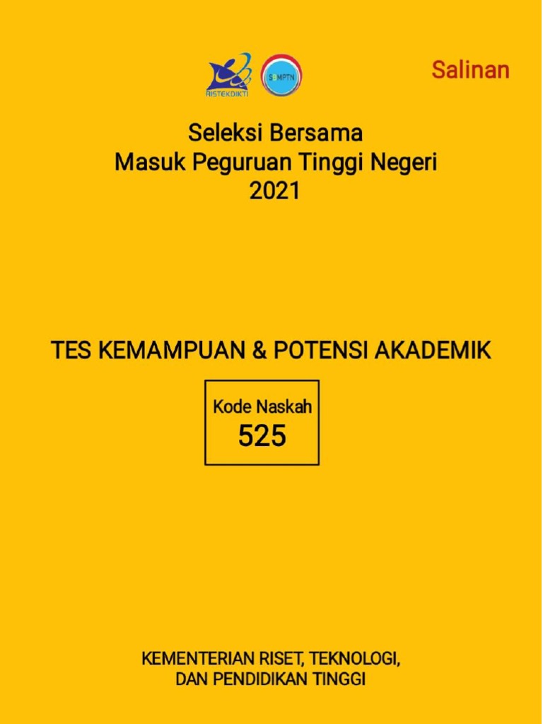 Tkpa Soal Asli Tkpa SBMPTN 2021-Pembahasannya (Sfile | PDF | Metode & Bahan Ajar