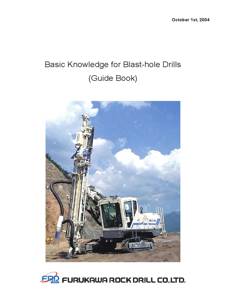 Basic Knowledge of Blasthole Drill (Guide Book) | PDF | Drill | Drilling