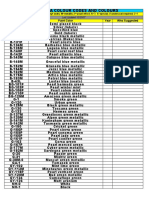 Revell Conversion Color Chart | PDF | History