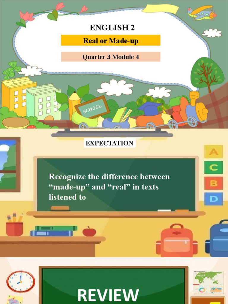 English 2: Real or Made-Up | PDF