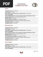 Commandant's Reading List 2024 | PDF | United States Marine Corps ...