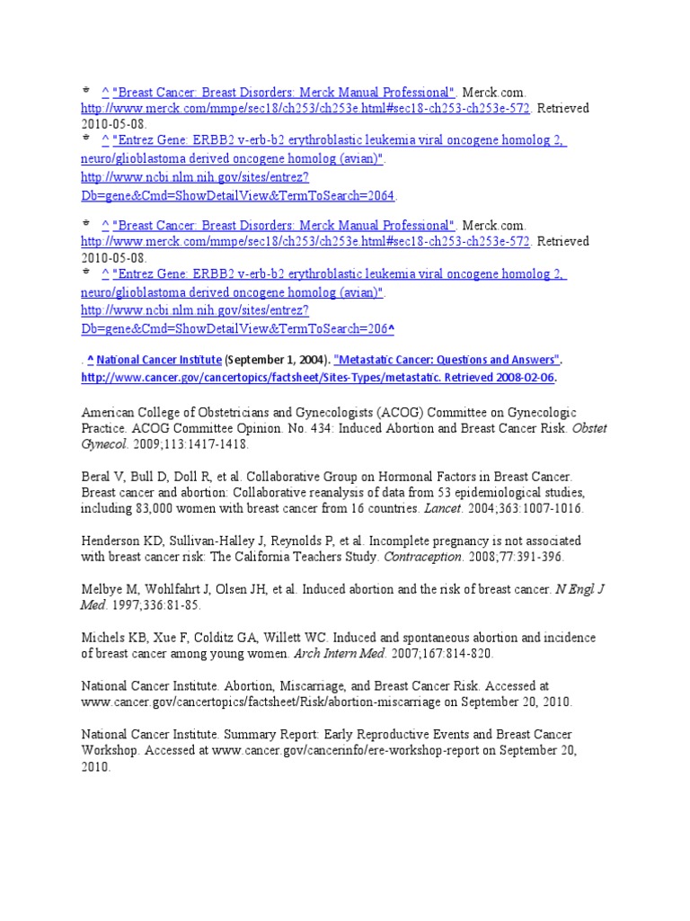 Gynecol. 2009 113:1417-1418.: National Cancer Institute "Metastatic ...