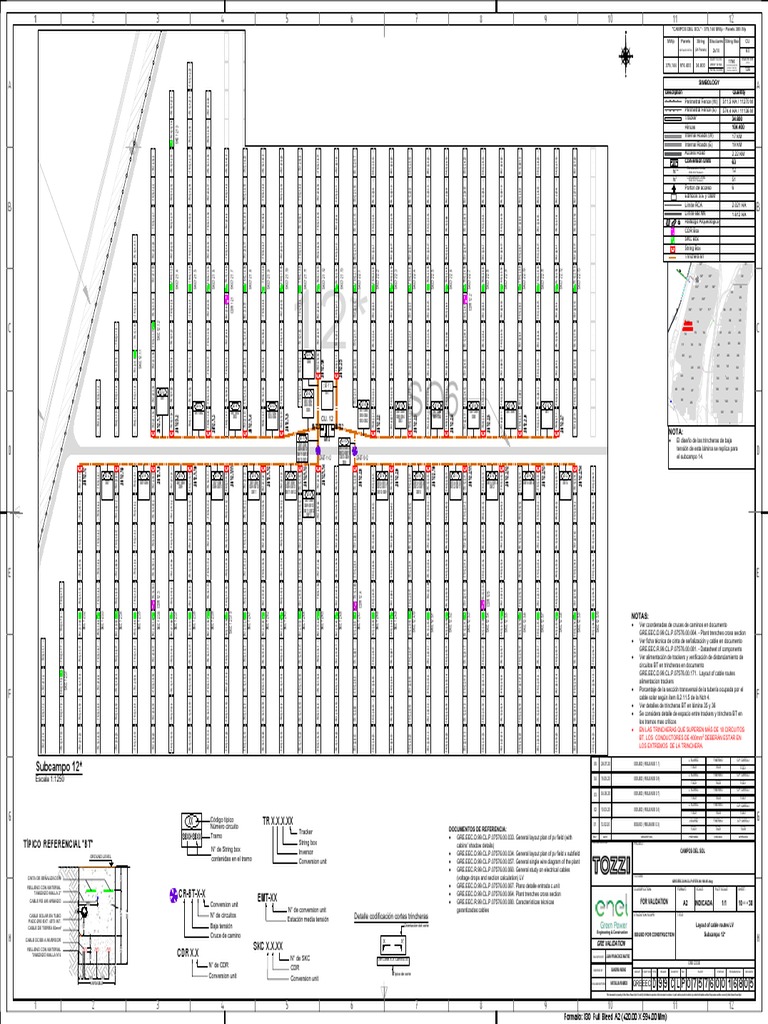 GRE - EEC.D.99.CL.P.07576.00.168.05 Layout of Cable Routes LV-14 Al 30 ...