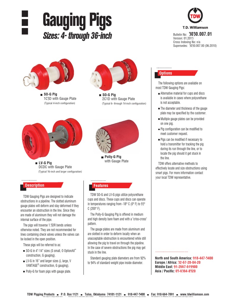 Guage Plate Sizes | PDF | Manufactured Goods | Equipment