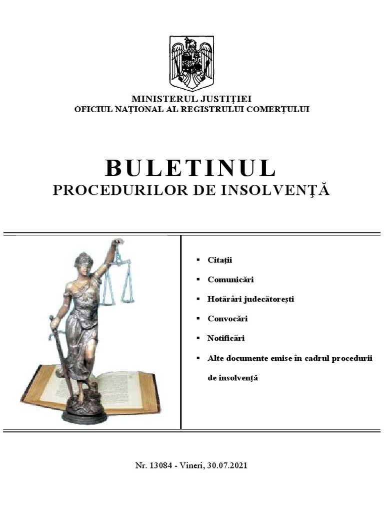 Buletin 2021 7 30 2021 13084 13084 2021 | PDF