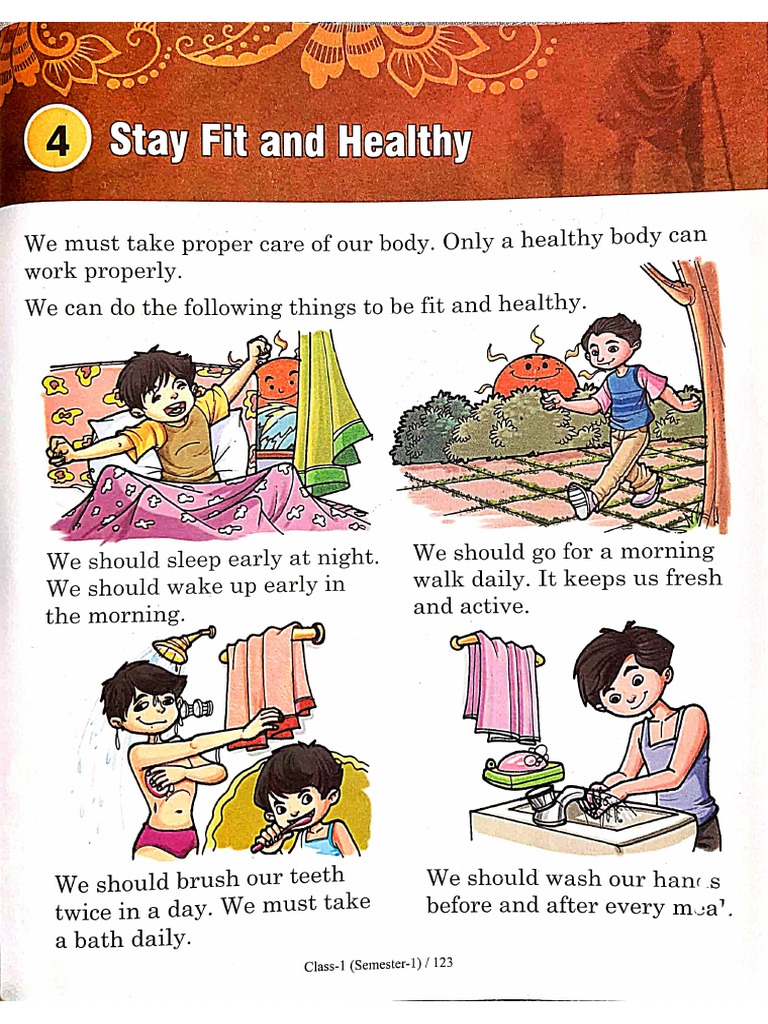 Class 1 Chapter 4 Evs | PDF