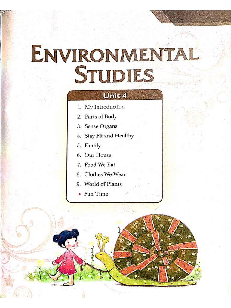 Class 1 Evs Chapter 1 | PDF