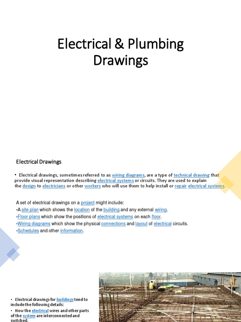 Electrical and Plumbing Drawings Guide | PDF | Electric Power ...