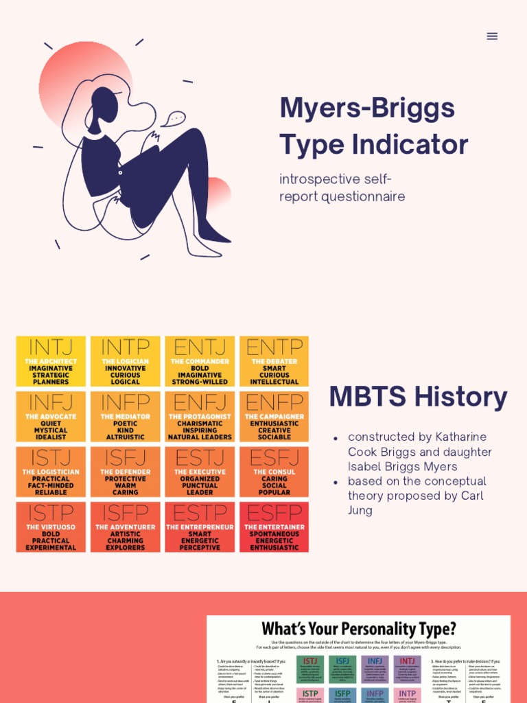 Myers Briggs Type Indicator | PDF | Value (Ethics) | Self Concept