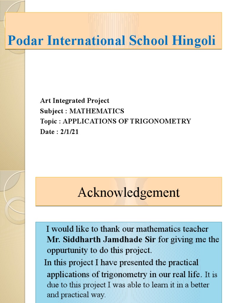 Maths Art Integration Project JAY | PDF | Religion And Belief