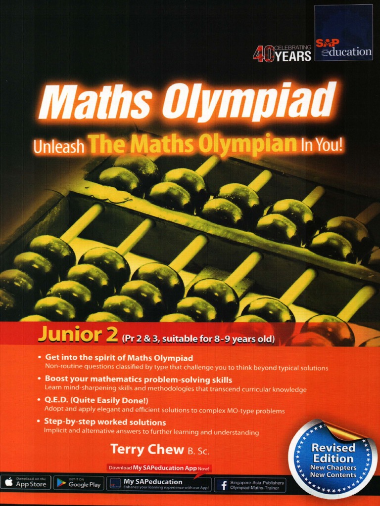 Math Olympiad Junior 2 (Primary 2 and 3 Grade) by Terry Chew | PDF