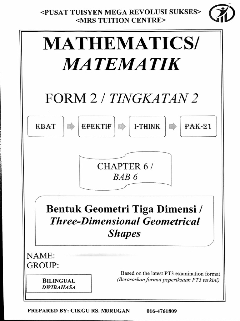 Form 2 Bab 6 | PDF