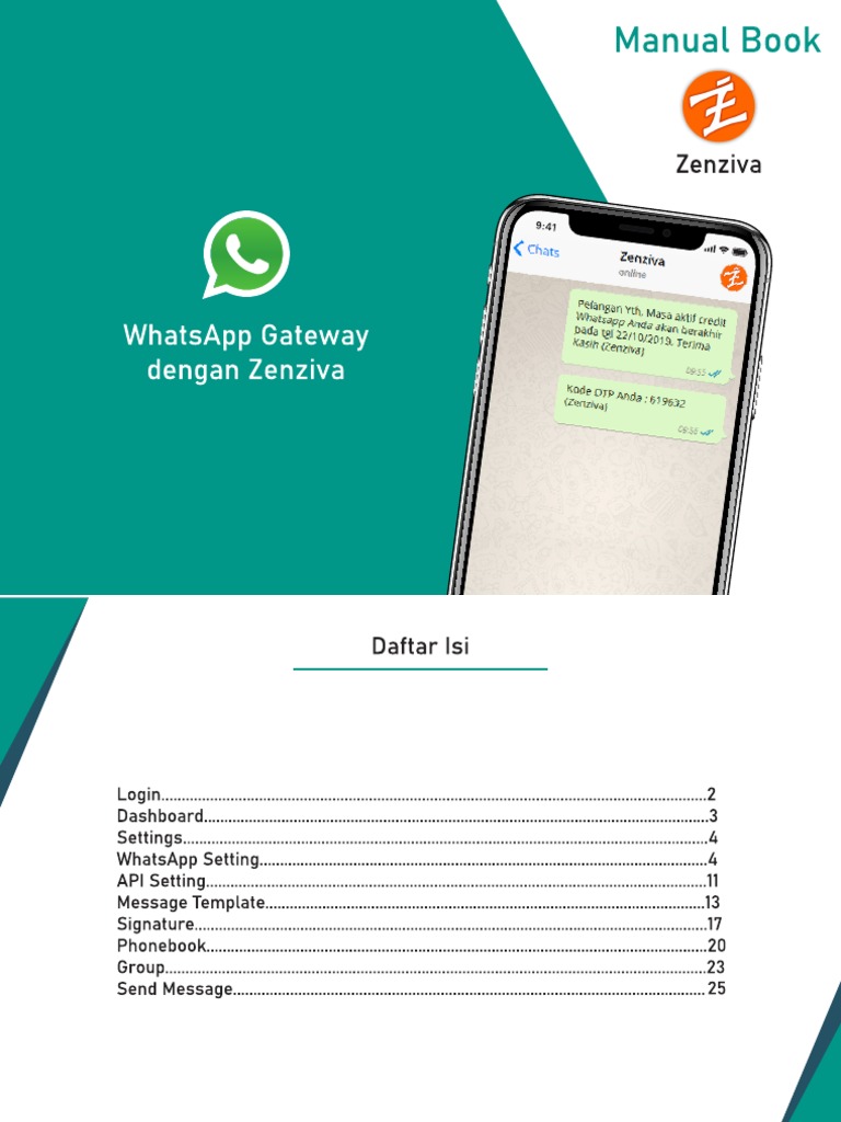 Whatsapp Manual BOOK | PDF