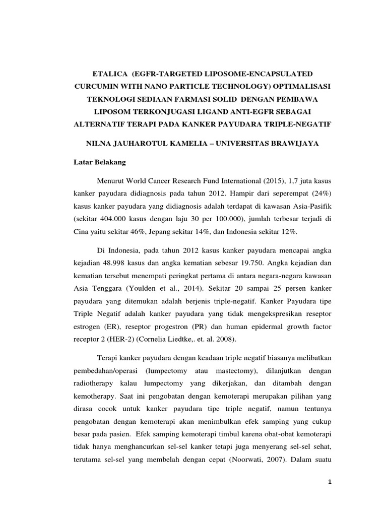 Essay Ilmiah - Nilna Jauharotul - Universitas Brawijaya | PDF