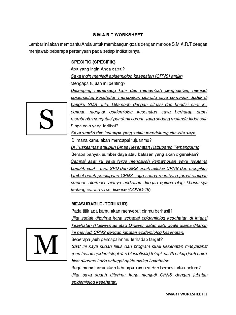 Metode Smart | PDF