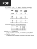 Sesion 13 - Taller de Calculo de Hidrogramas Unitarios Propuesto 2021 | PDF | Precipitación ...