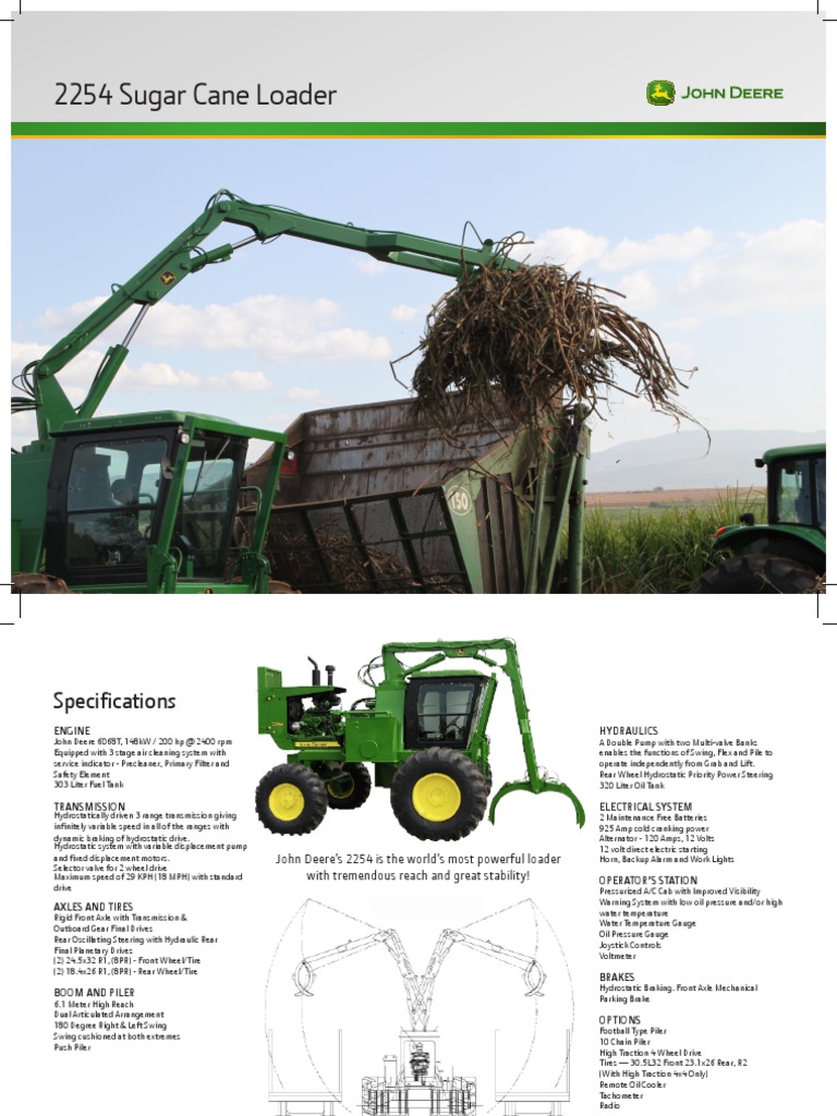 Cane-Loader 2254 2254-Africa English | PDF | Loader (Equipment ...