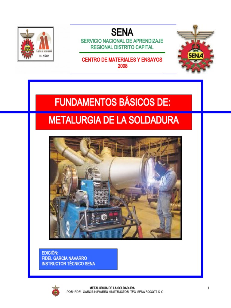 10-Metalurgia de La Soldadura Ok | Descargar gratis PDF | Soldadura | Construcción