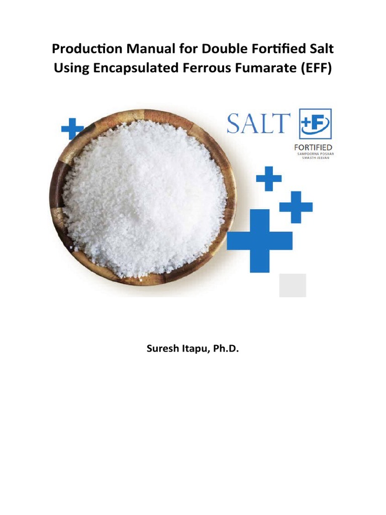 Training Manual For DFS Production For The Salt Processors | PDF ...