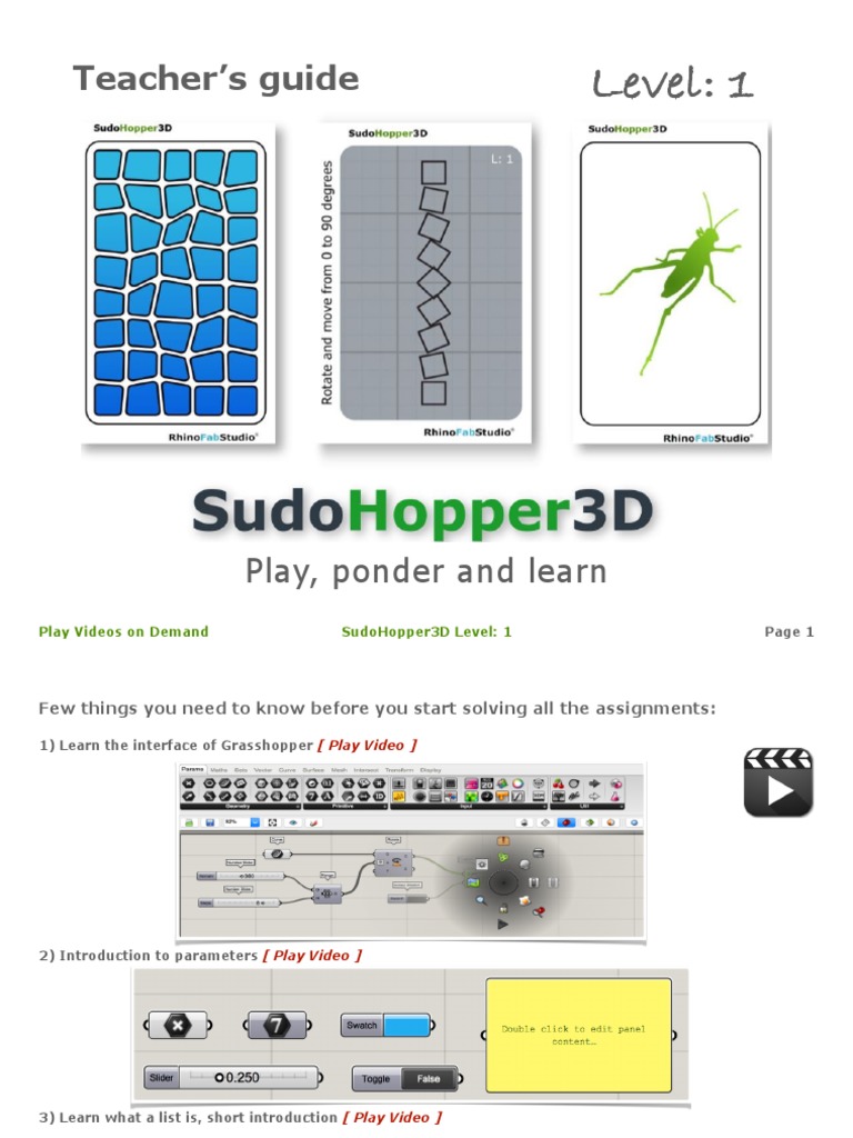 SH3D Teachers Guide | PDF | Circle | Euclidean Vector