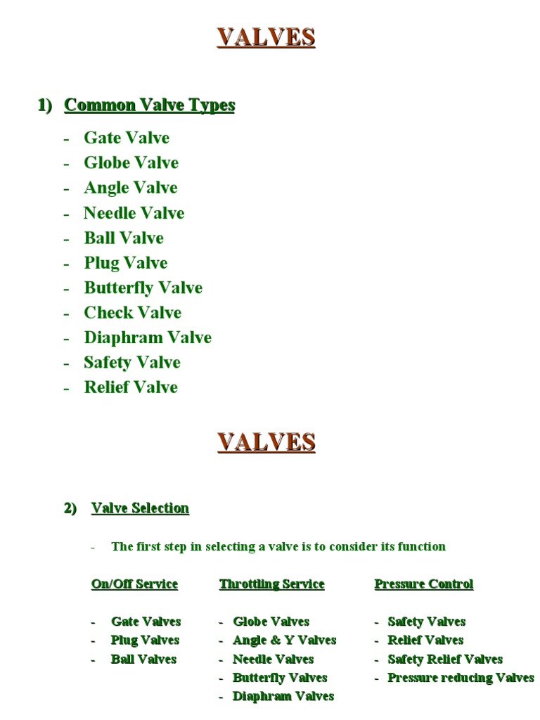 003 Valves | PDF | Valve | Actuator