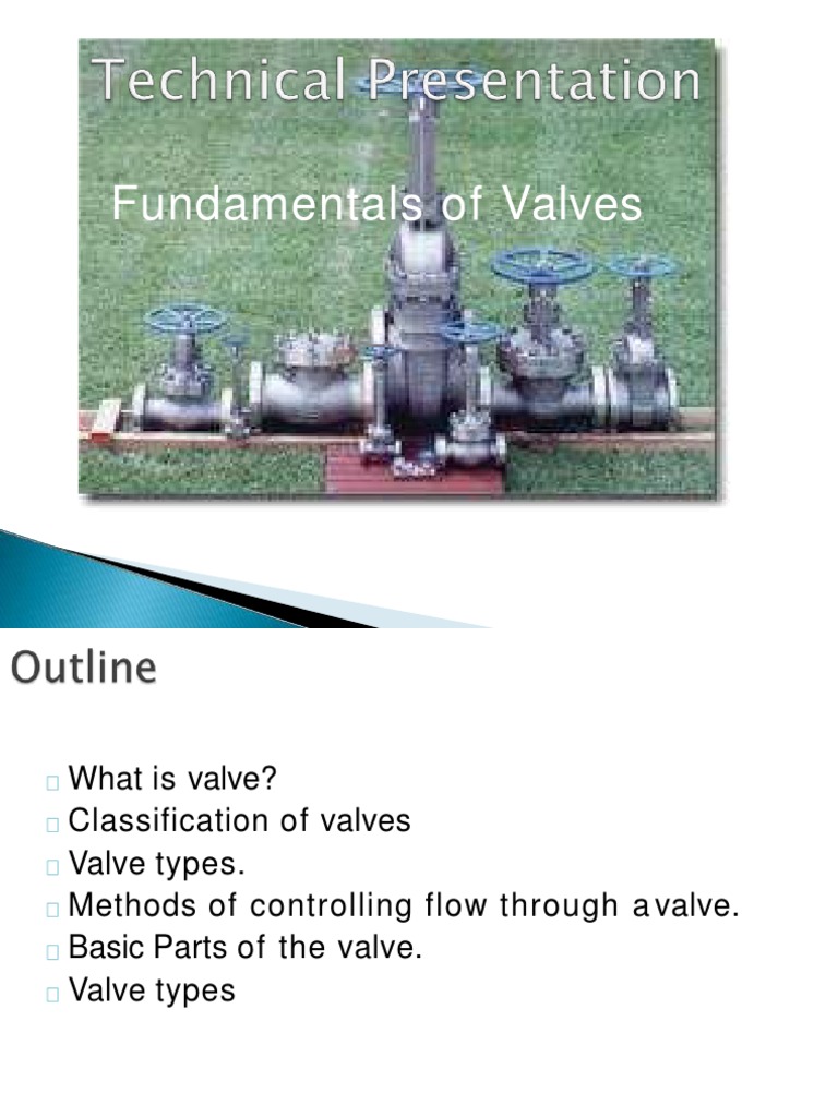 Fundamentals of Valves | PDF | Valve | Plumbing