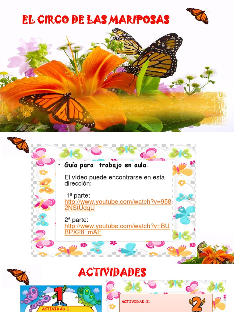Circo Mariposas - Emprendimiento Guía Ética - C3 - C4 | Descargar ...