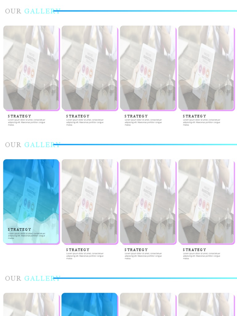 Powerpoint Presentation Morph Transition Corporate Template 4 Steps