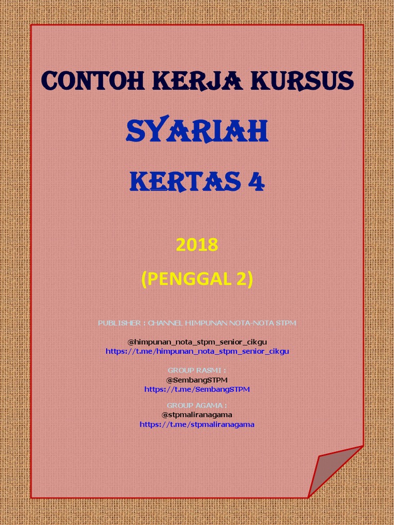 Kksi Contoh | PDF
